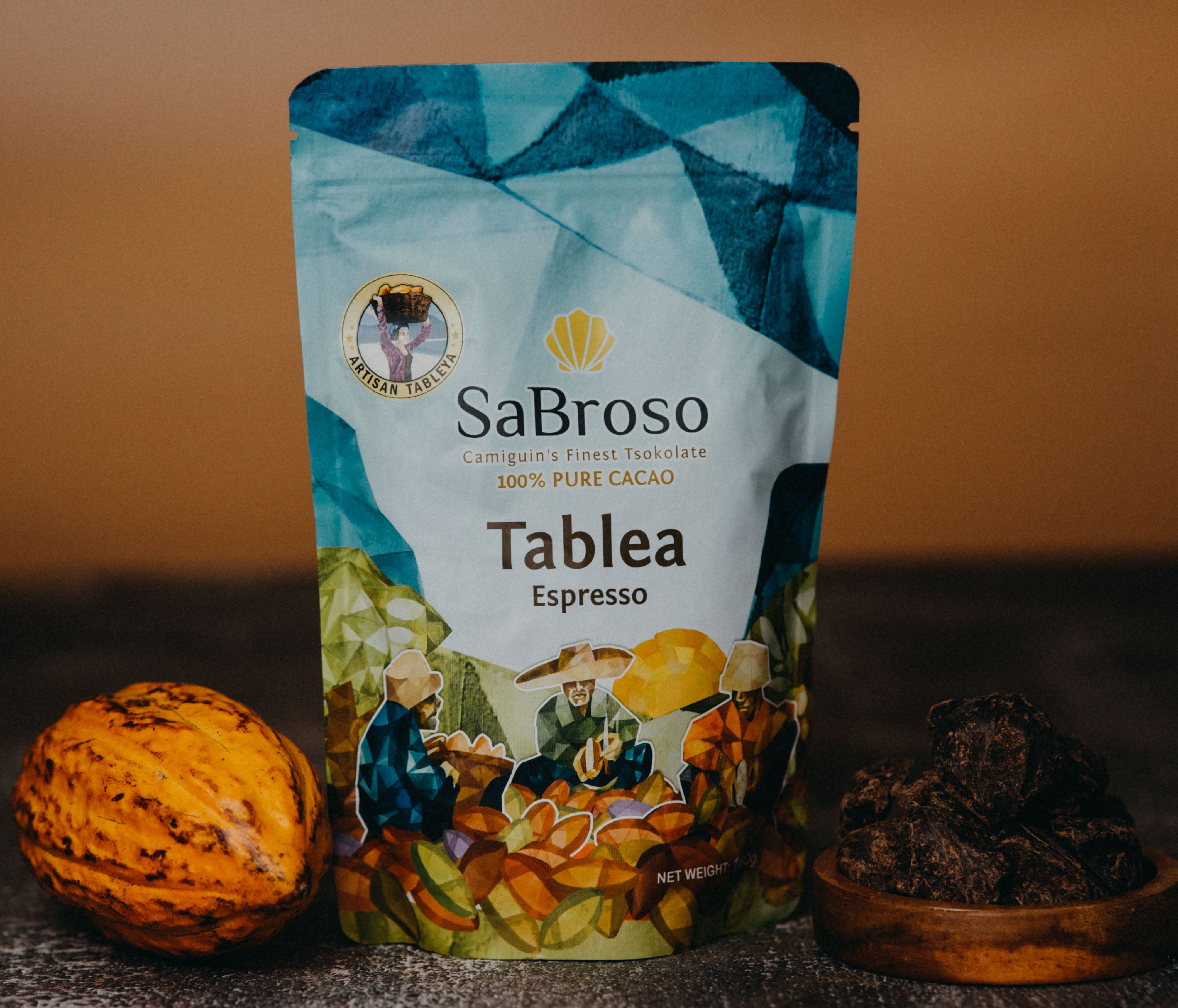 SaBroso Tablea Espresso 180g – Sabroso Tsokolate