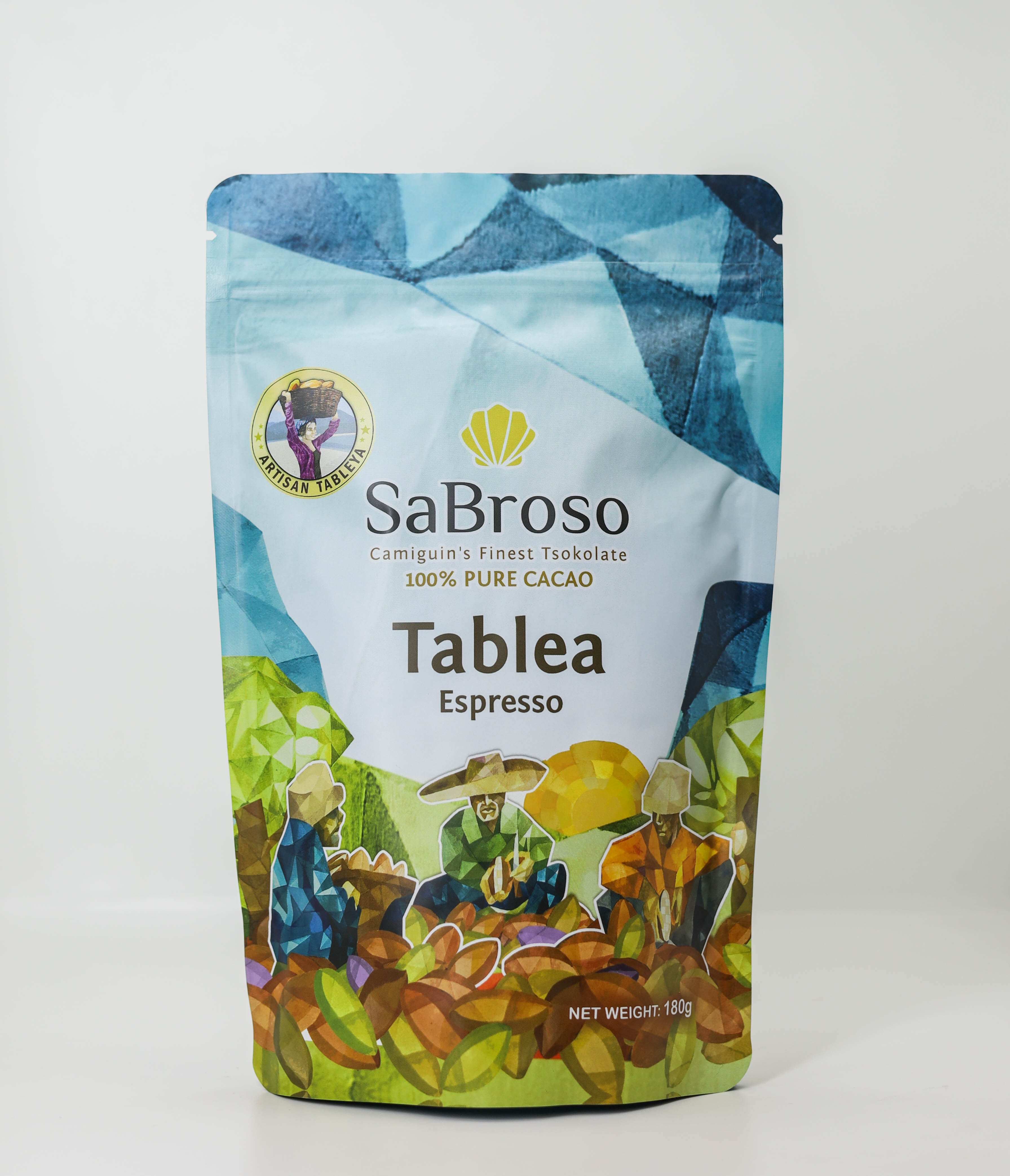 SaBroso Tablea Espresso 180g – Sabroso Tsokolate