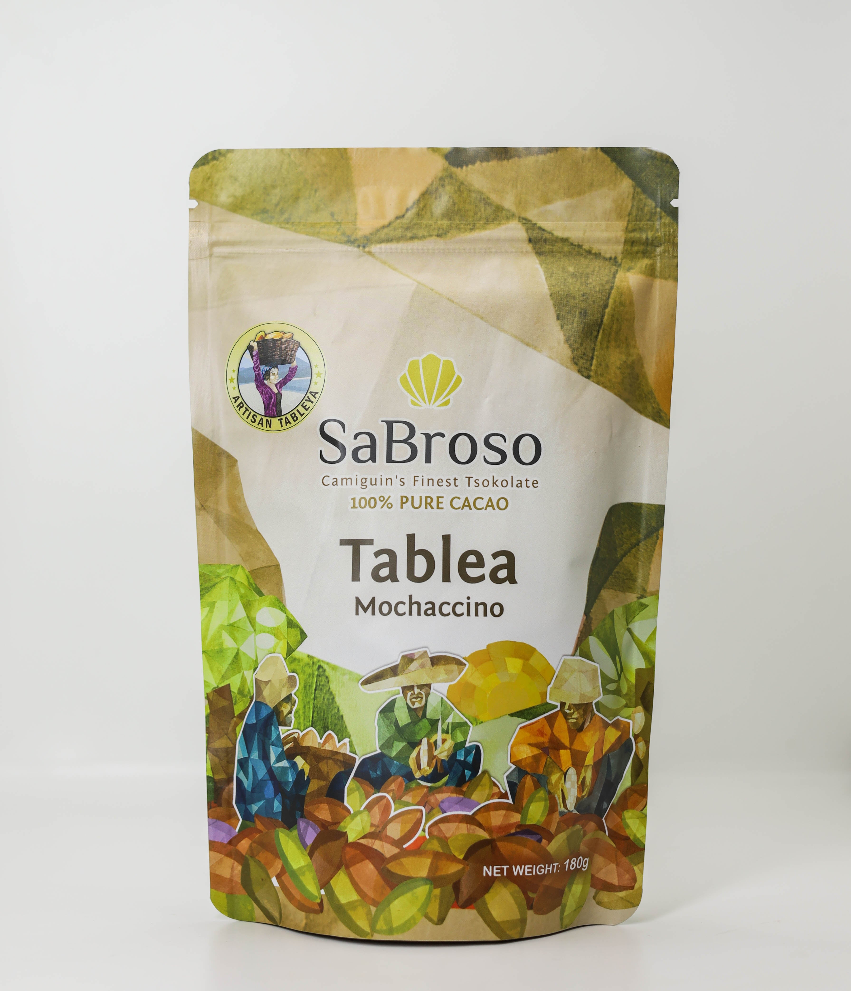 SaBroso Tablea Mochaccino 180g – Sabroso Tsokolate