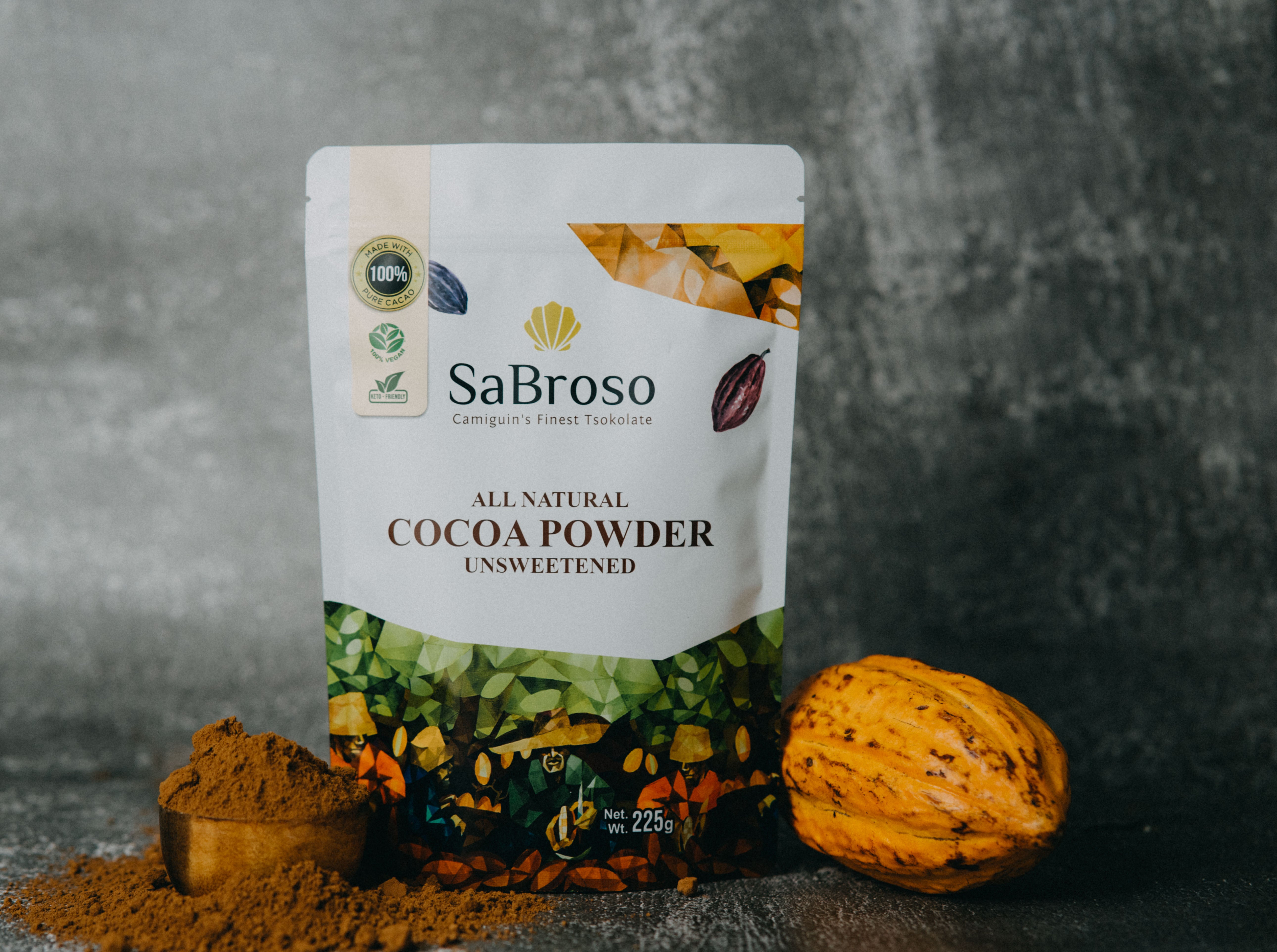 SaBroso Tsokolate Cocoa Powder 225g – Sabroso Tsokolate