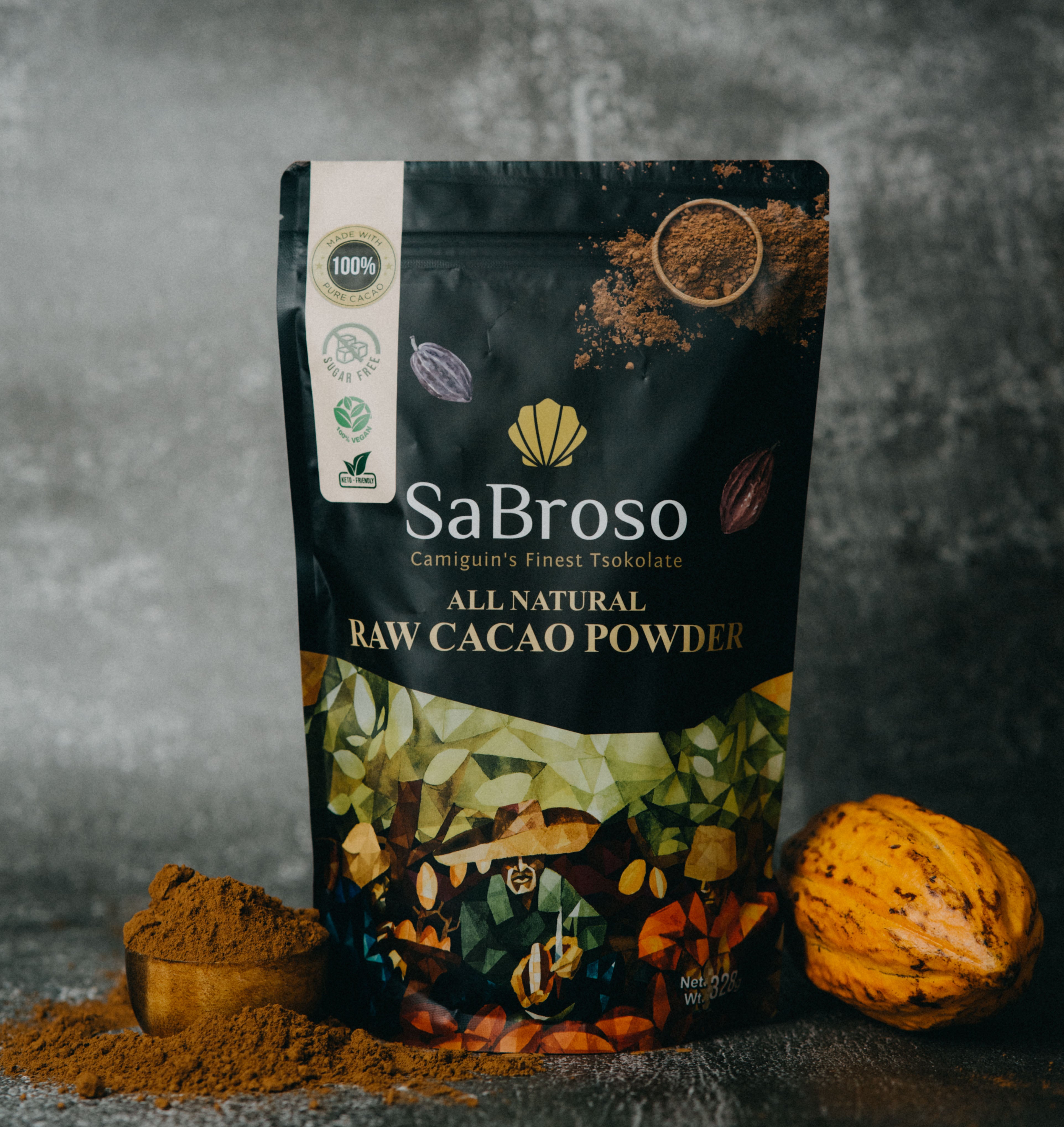 SaBroso Tsokolate Cacao Powder 328g – Sabroso Tsokolate