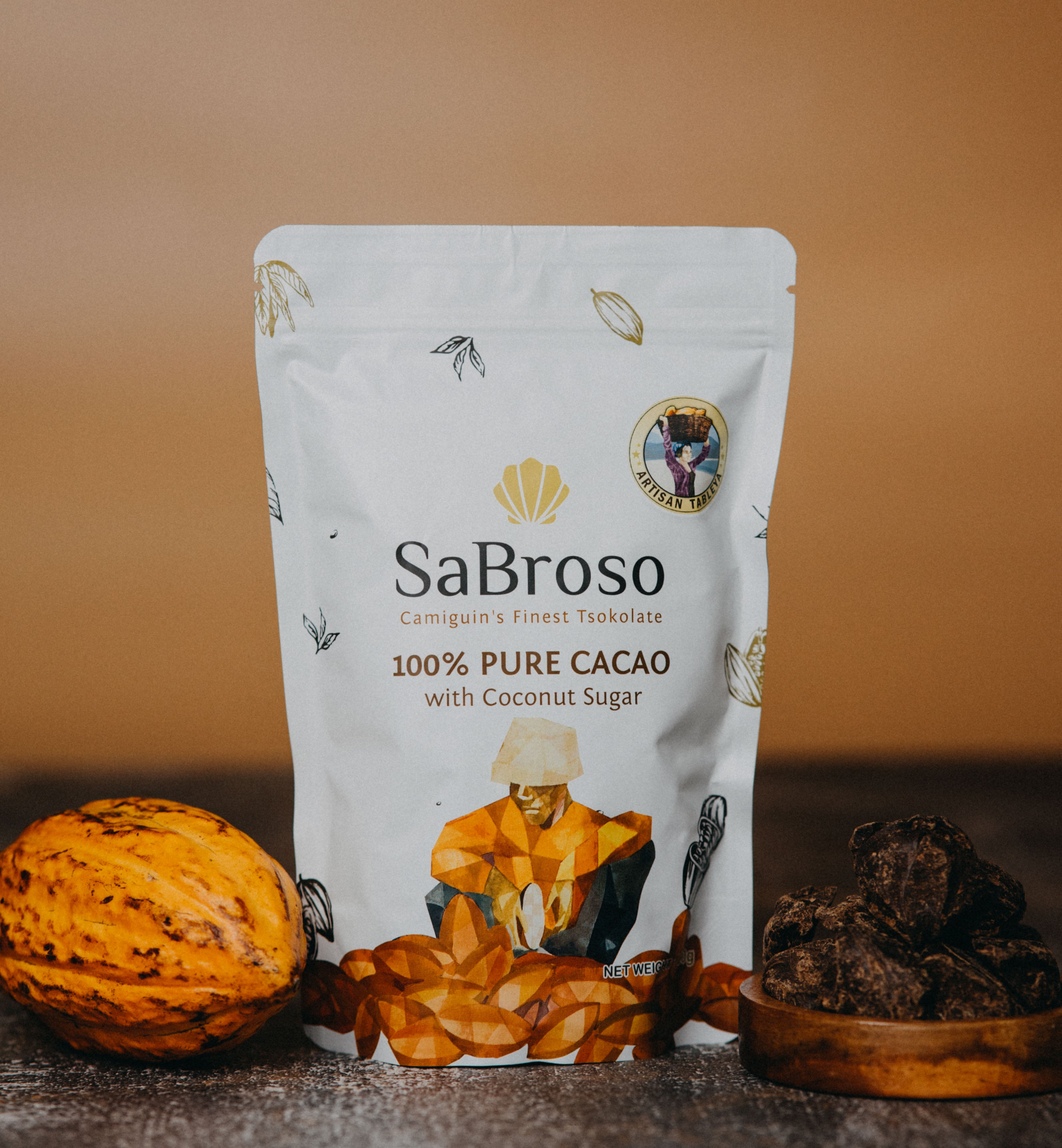 SaBroso Tablea with Coco Sugar 180g – Sabroso Tsokolate